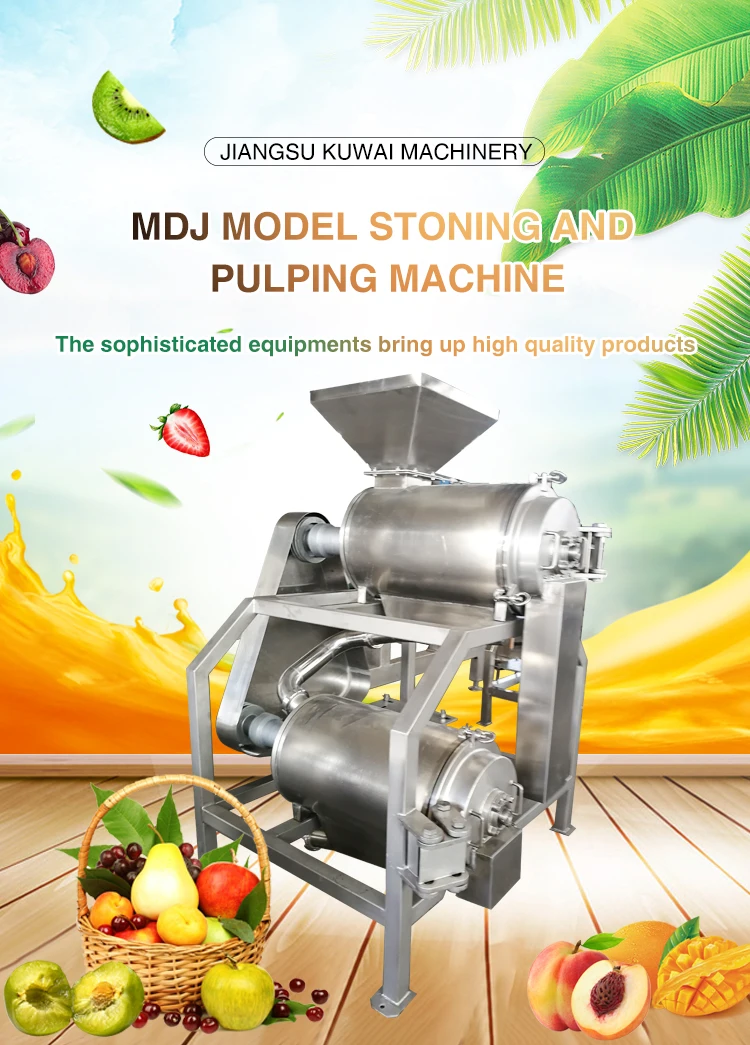 Fruit Destoner and Pulper for Mango - Efficient & Durable