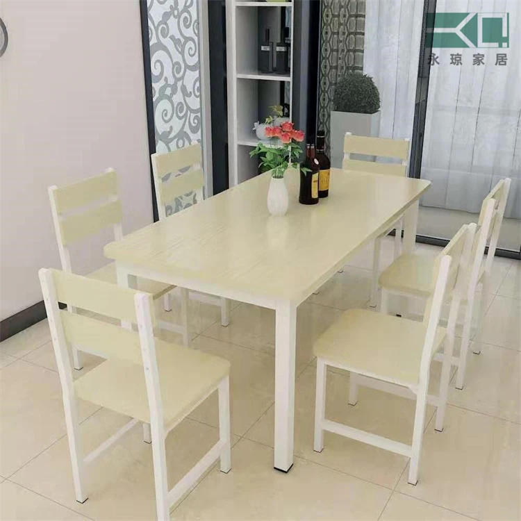 Modern Design 4 Seater Dining Table Set Chairs Dining Room Furniture