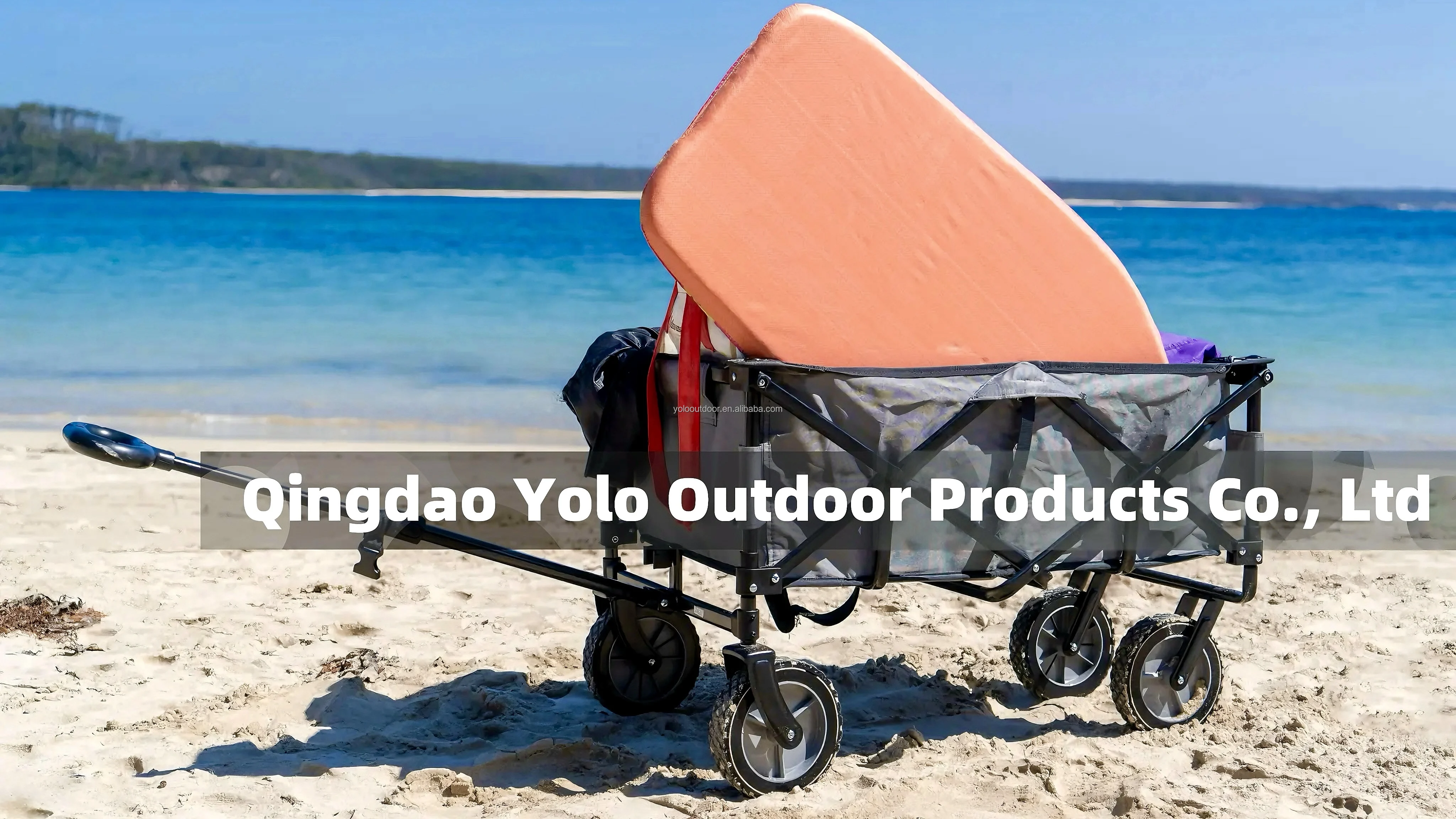 OEM Outdoor Transportation 200 kg Steel Bicycle Cargo Trailer with 48v ...