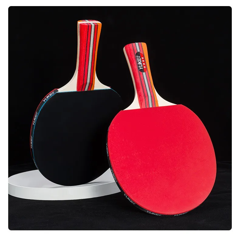 Standard Size 2mm Rubber 2mm Sponge Carbon Fiber Pingpong Paddle Table ...