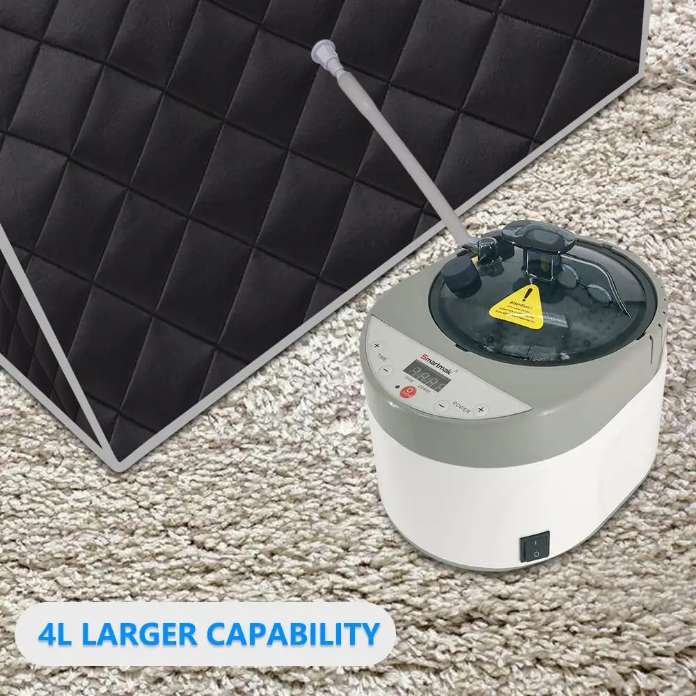 Full Body Home Steam Sauna Set - 4L Steamer Portable Spa
