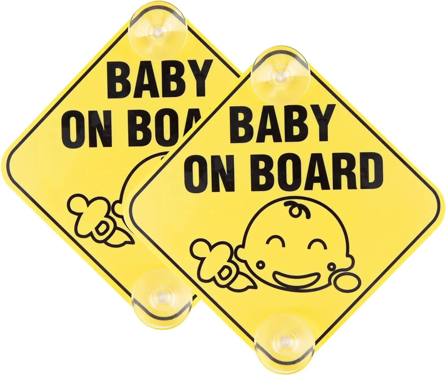 Custom Design PVC Plastic Baby on Board Car Sticker