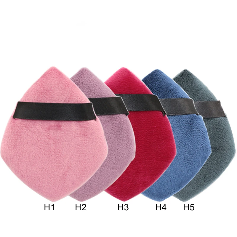 Saiyii Top Seller Triangle Powder Puff Makeup Sponge Soft Velour ...
