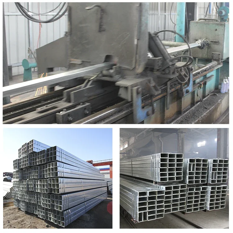 Astm A36 Shs Galvanized Square Pipe Erw Rectangular Steel Pipe Hollow ...