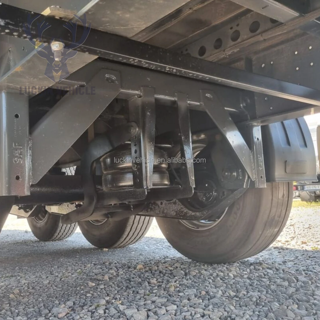 2/3 Axles Tri Axle 13 Meters 40t 50t Lorry Side Curtain Slider Trailer ...