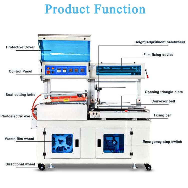 Automatic Egg Tray Wrapping Machine - High Accuracy Shrink Packaging