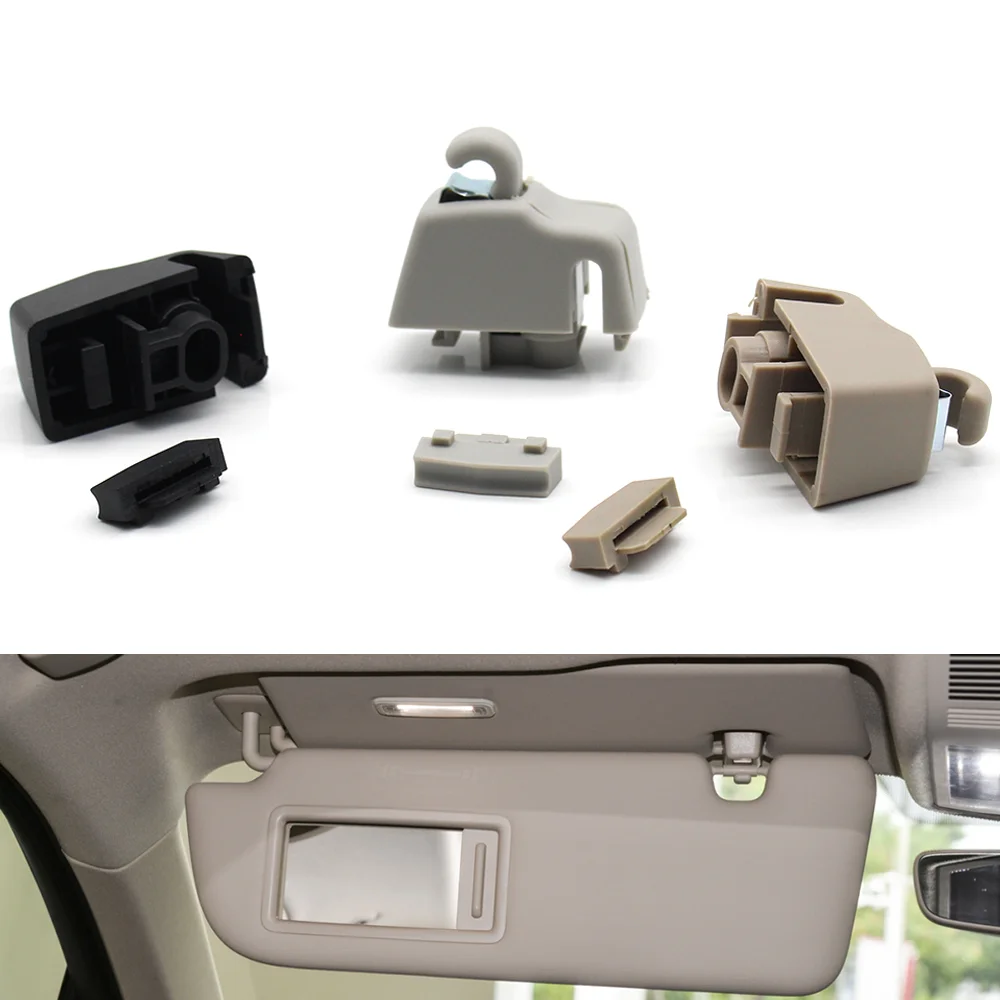 Vw Touareg Sun Visor Mirror Buckle Clip - Side Replacement Oem