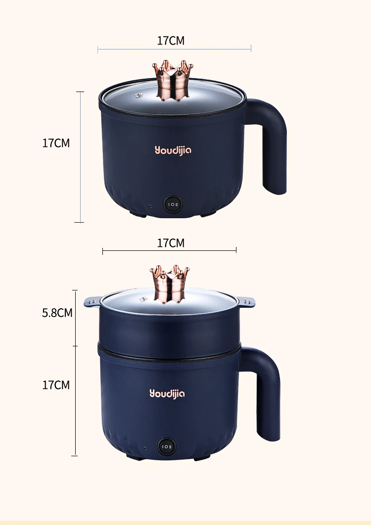 Multifunctional Electric Cooking Pot - Nonstick Skillet