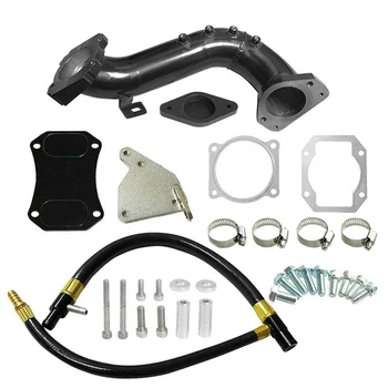 Valve Cooler & Intake Tube Bridge Kit For Gm 2011-2015 Duramax 6.6l ...