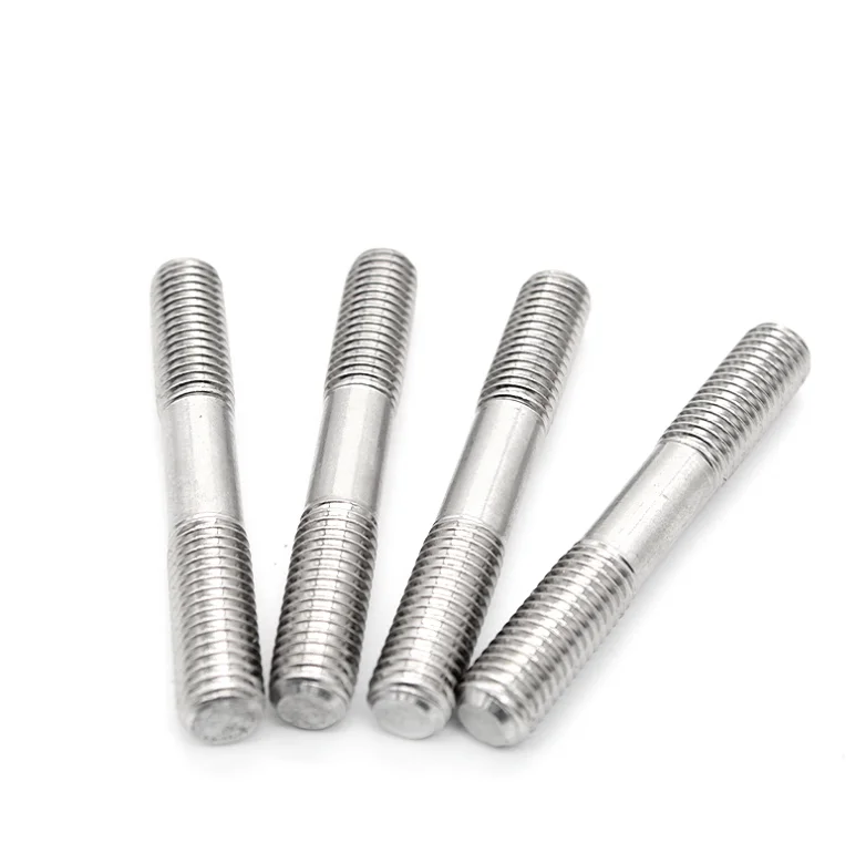 304 Stainless Steel M6 Threaded Rod Shaft 64mm With 6mm Tapered End ...