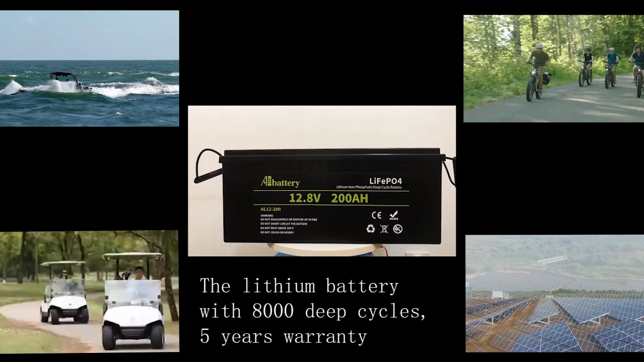 Litium Batterie Litio Li Ion Lithium Lifepo4 Lipo4 12v 100ah 200ah ...