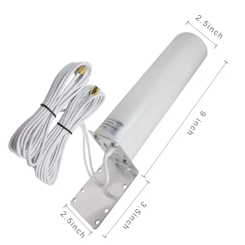 Dual Cable Barrel Router Mobile Phone Booster Network Mimo Antenna LTE ...