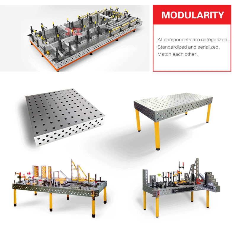 3D Flexible Welding Platform Fixture 3D Flexible Welding Platform Quick ...