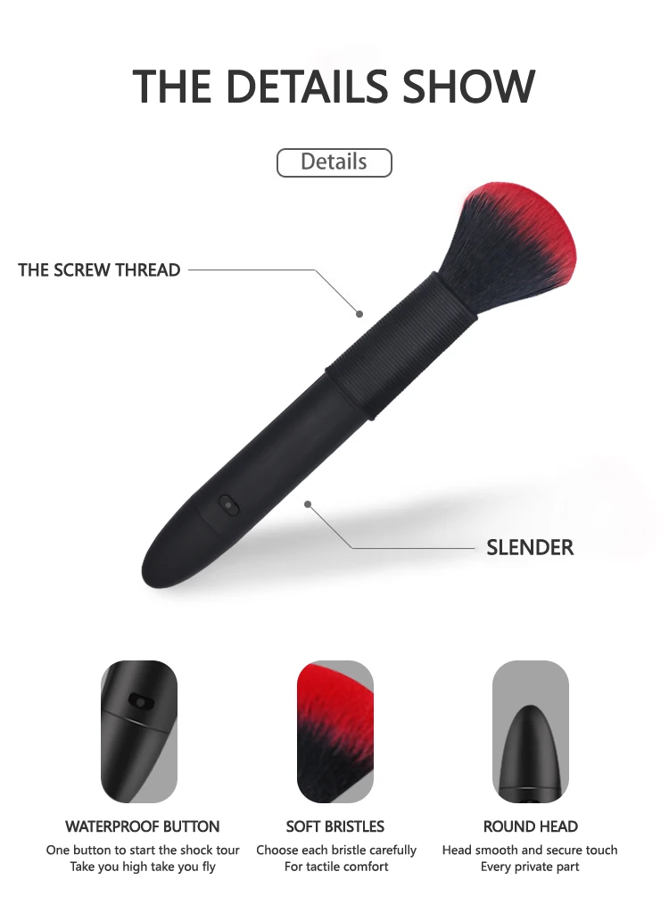 New Rechargeable Clitoris Stimulator Camouflage Sex Toy 10 Modes