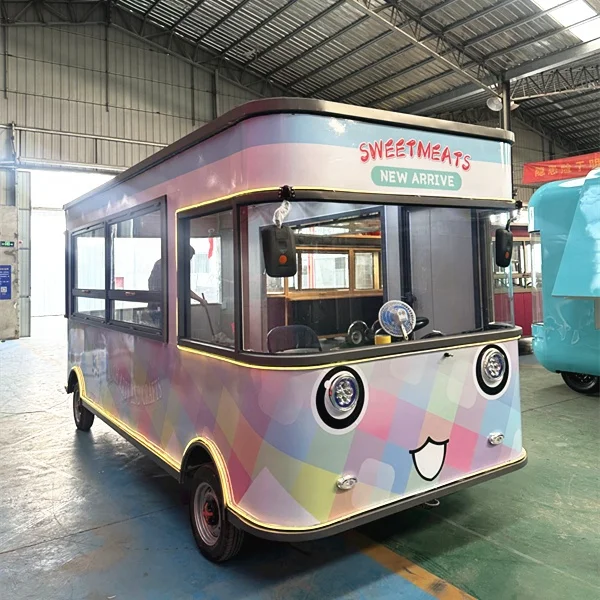 Street Food Kiosk Cart for Sale - Food Truck Manufacturers