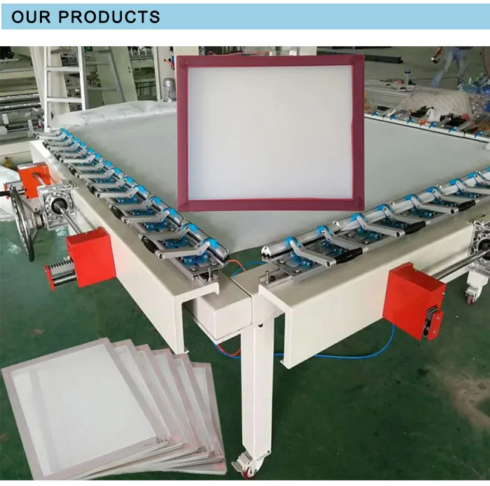 Screen Printing Mesh Tension Stretcher - MACROKUN Machine