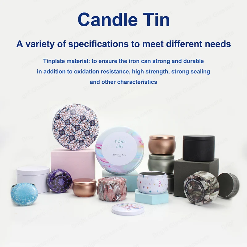 Wholesale Custom Label 4 Pack Gift Set Eco-Friendly Natural Soy Wax ...