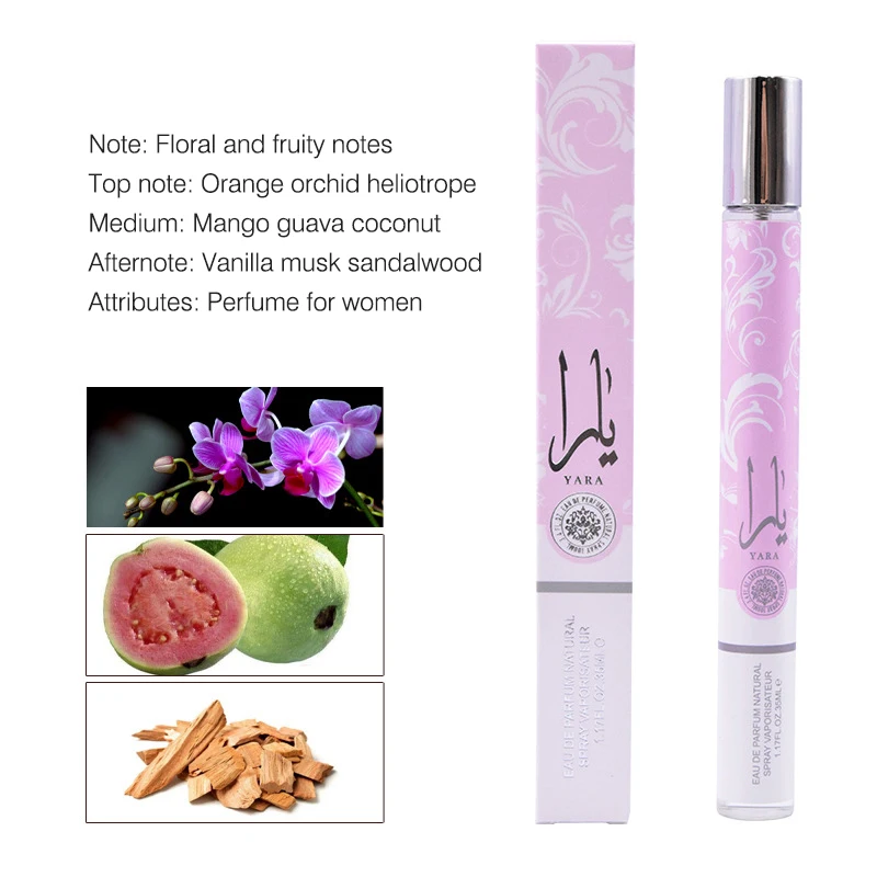 Wholesale Arabian Dubai Original Perfume Men's Spray Women's Perfume 35ml