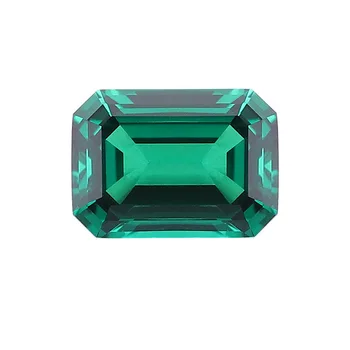 Grc Certificate Synthetic Created Color Change Emerald Cut Shape Lab ...