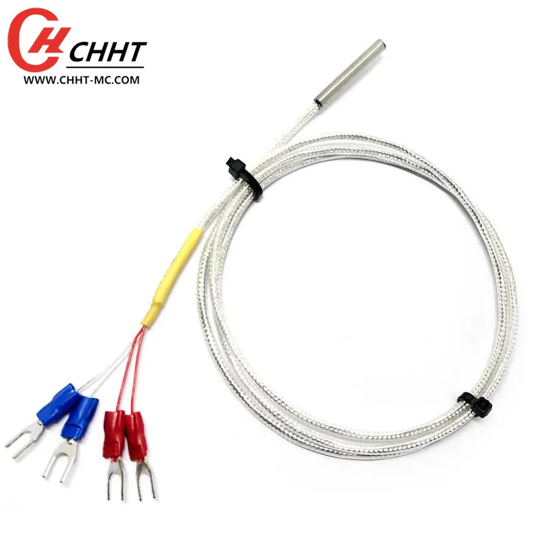 Four-core Wire PT100 Sensor - Reliable Industrial Temperature Measuring