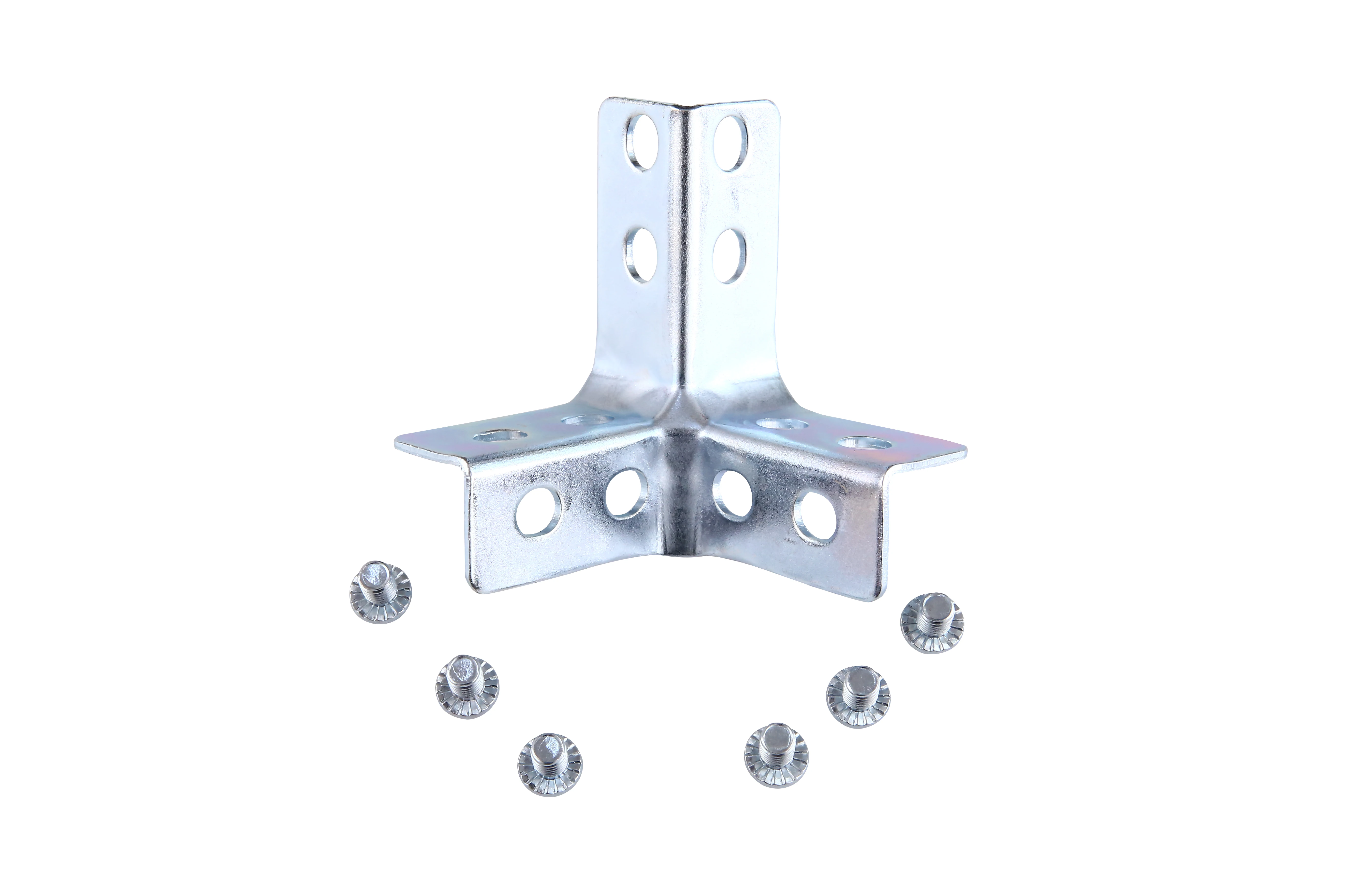 Galvanization Rittal Electrical Cabinet Three-way Frame Connector And ...