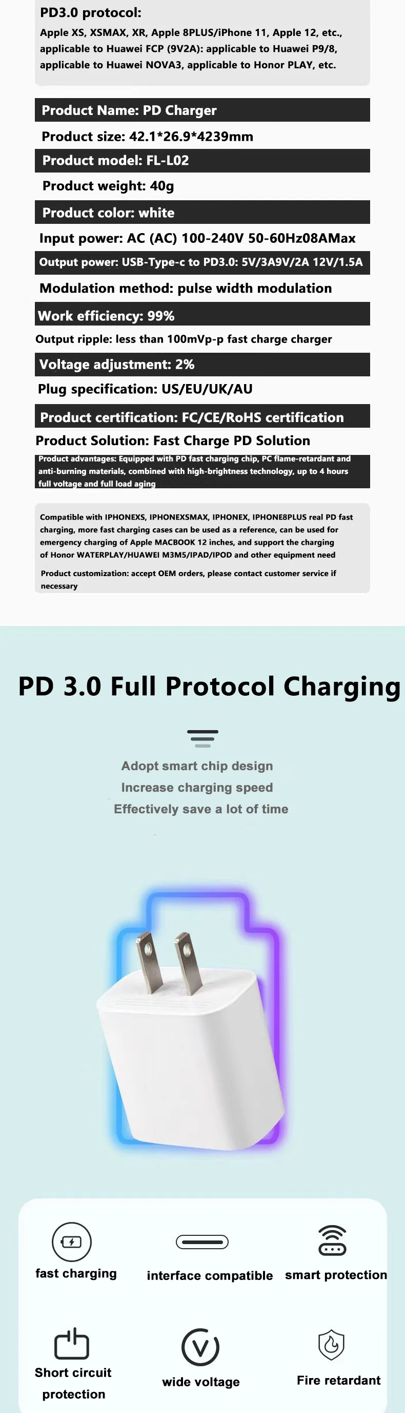 Original Full Specification Pd 20w Fast Charger For Iphone,High Sales ...