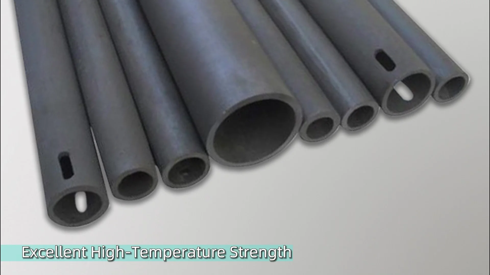 Silicon Carbide Thermocouple Protection Pipe/tube,High Temp Corrosion ...