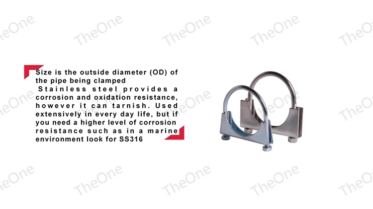 U Bolt Bracket Specifications - Durable Pipe Clamps