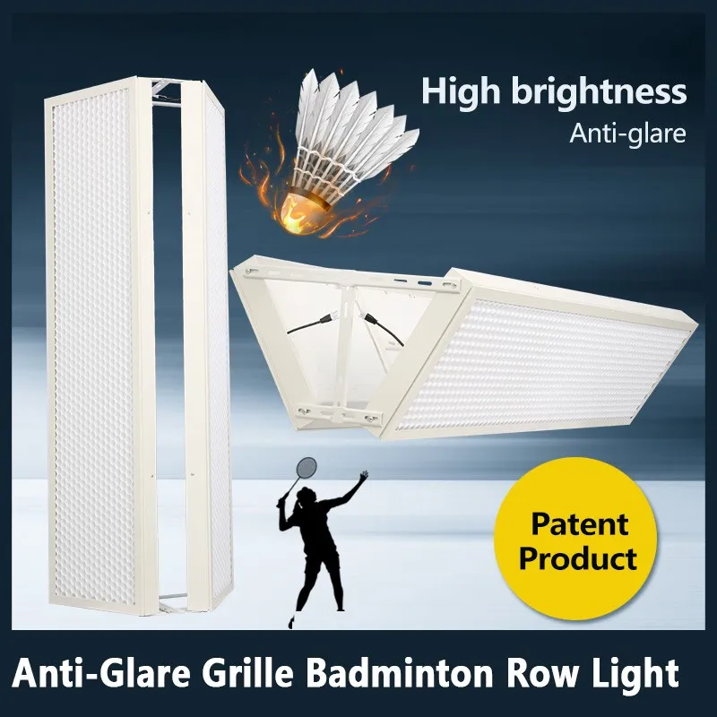 100W Anti Glare Indoor Stadium Badminton Court LED Grille Lights