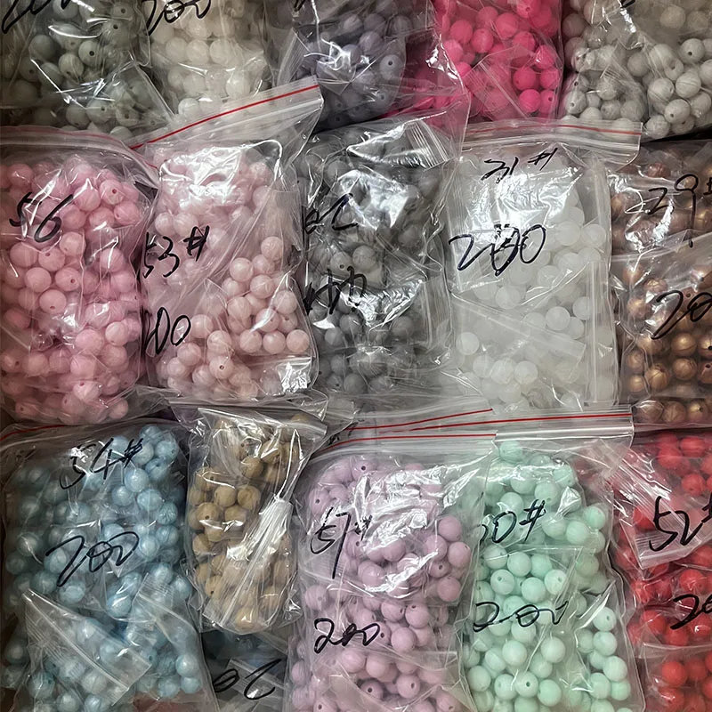 12mm Square Cube Shape Alphabet Letter Soft Chew Bead Baby Silicone ...