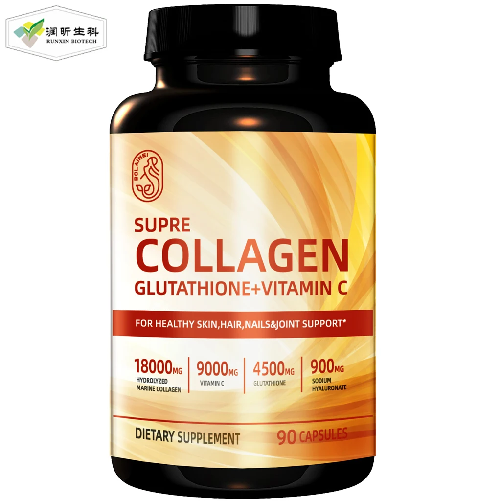 Skin Whitening Collagen Capsules Anti-aging | Rapid Custom