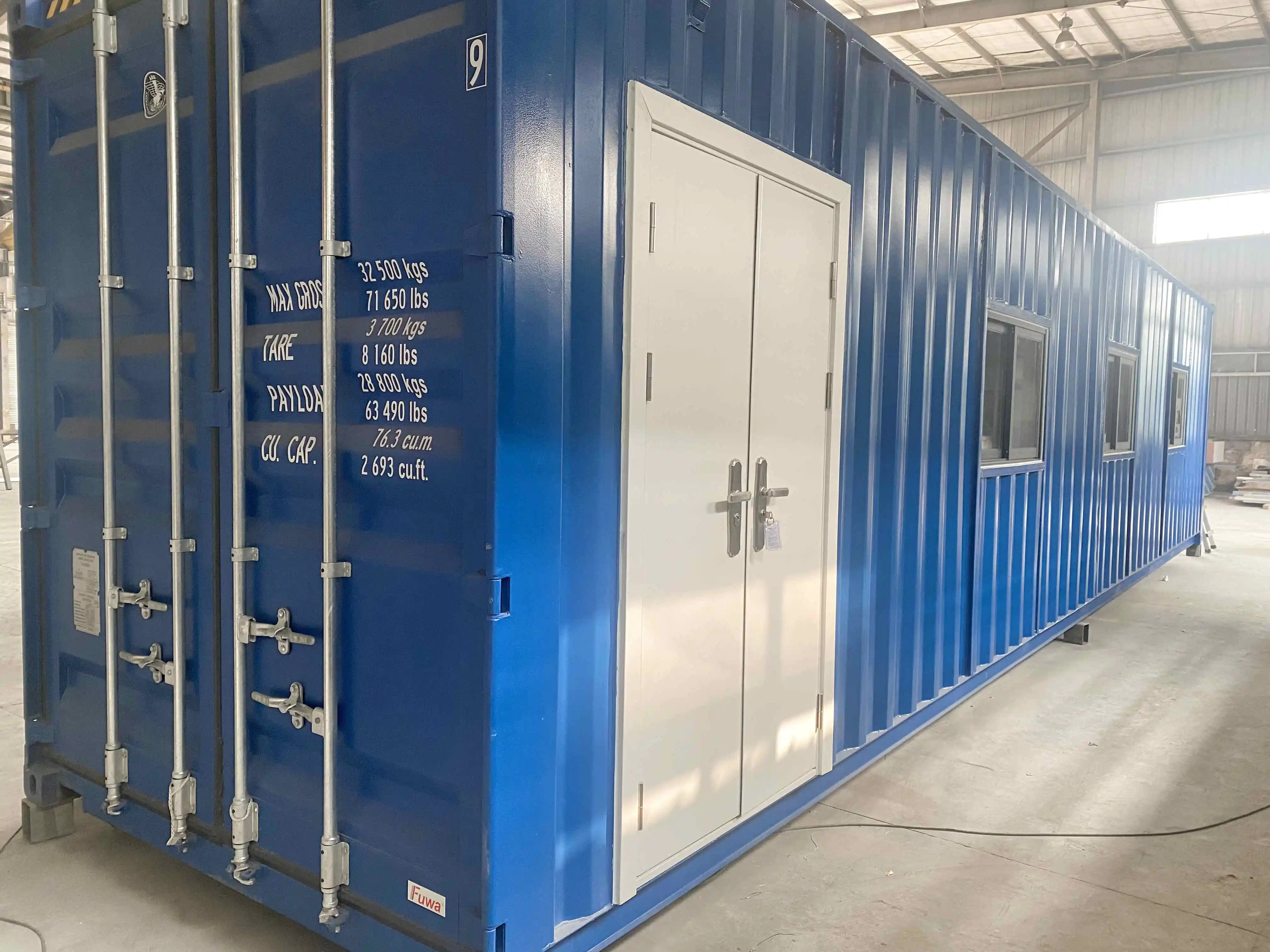 40HQ Mobile PCR Laboratory Transportable Container Lab Portable Modular ...