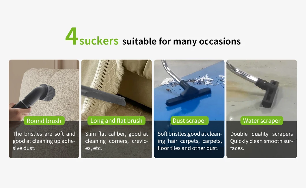 110L Industrial Stainless Steel Wet and Dry Vacuum Cleaner Machine with ...