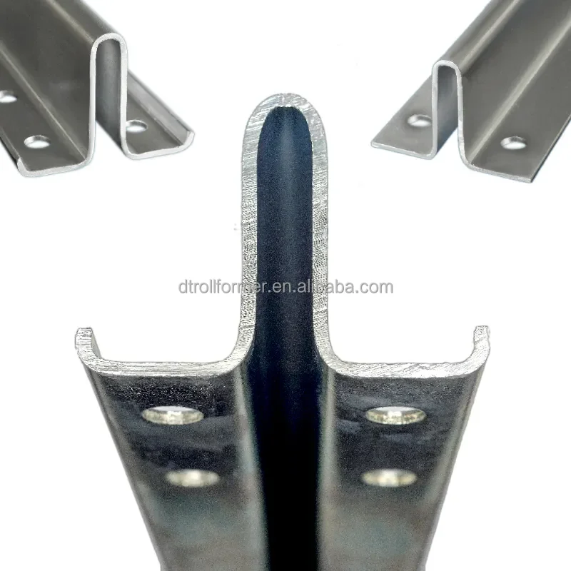 High Strength 2mm 3mm Galvanized Steel YX60 78 TK5 TK5A TK3 Hollow Elevator Rail Cold Roll ...
