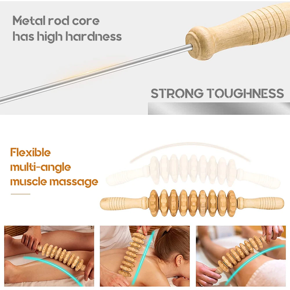 Maderoterapia Corporal Kit Maderotherapy Colombian Wood Therapy Kit ...