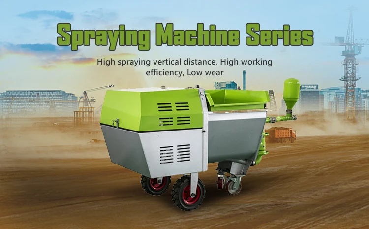 Mortar Spray Machines Cement Plaster Spraying Machine Automatic Wall ...
