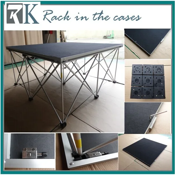 Stage Platform for Outdoor Events Aluminum Folding Riser Smart Stage ...