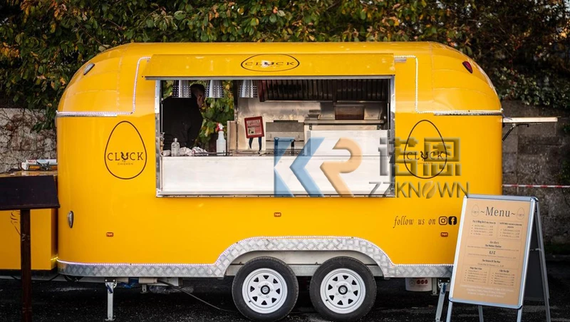 Oem Mobile Fast Food Carts Moving Dining Car Truck Outdoor Street ...