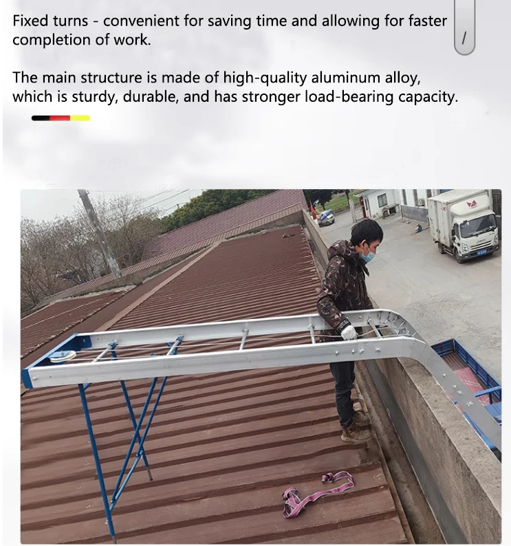 Easy Lifting Ladders - Elevator Parts Lift with Solar Panels