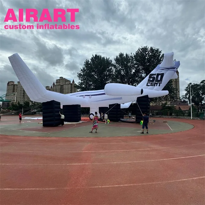Alibaba.com: Company Festival Inflatable Private Jet Balloon, outdoor ...