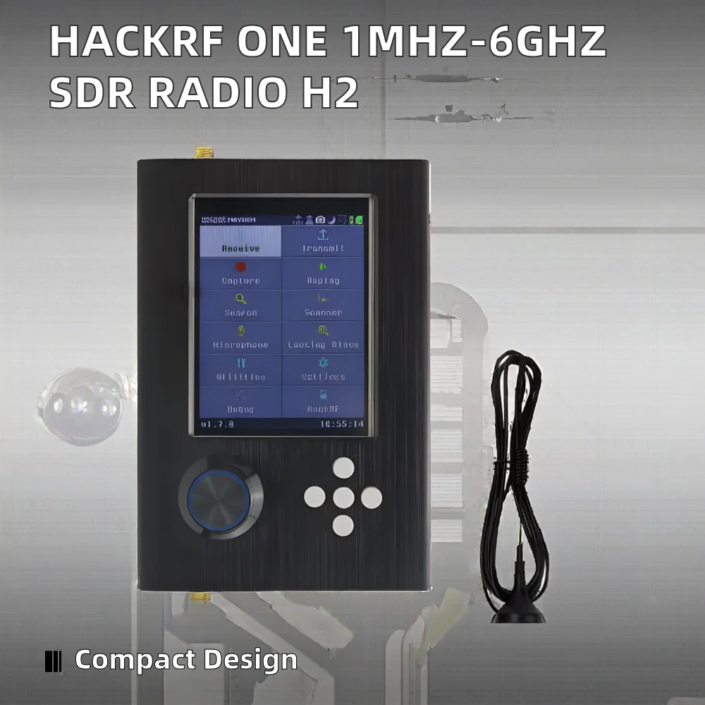 Hackrf One Portapack H2 Development Board 1MHz-6GHz SDR Radio Receiver ...