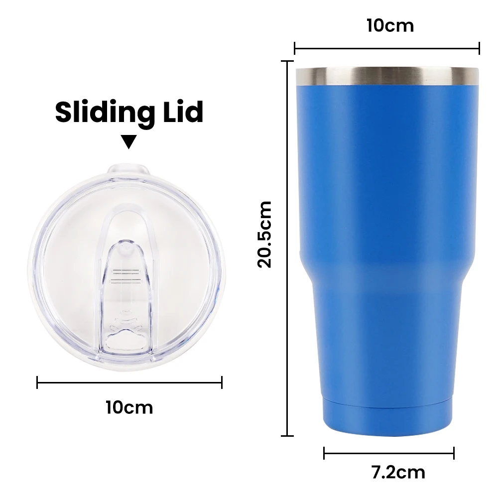 Factory Customized 20oz 30oz Double Wall Vacuum Insulated Coffee Mug Tumbler Stainless Steel ...