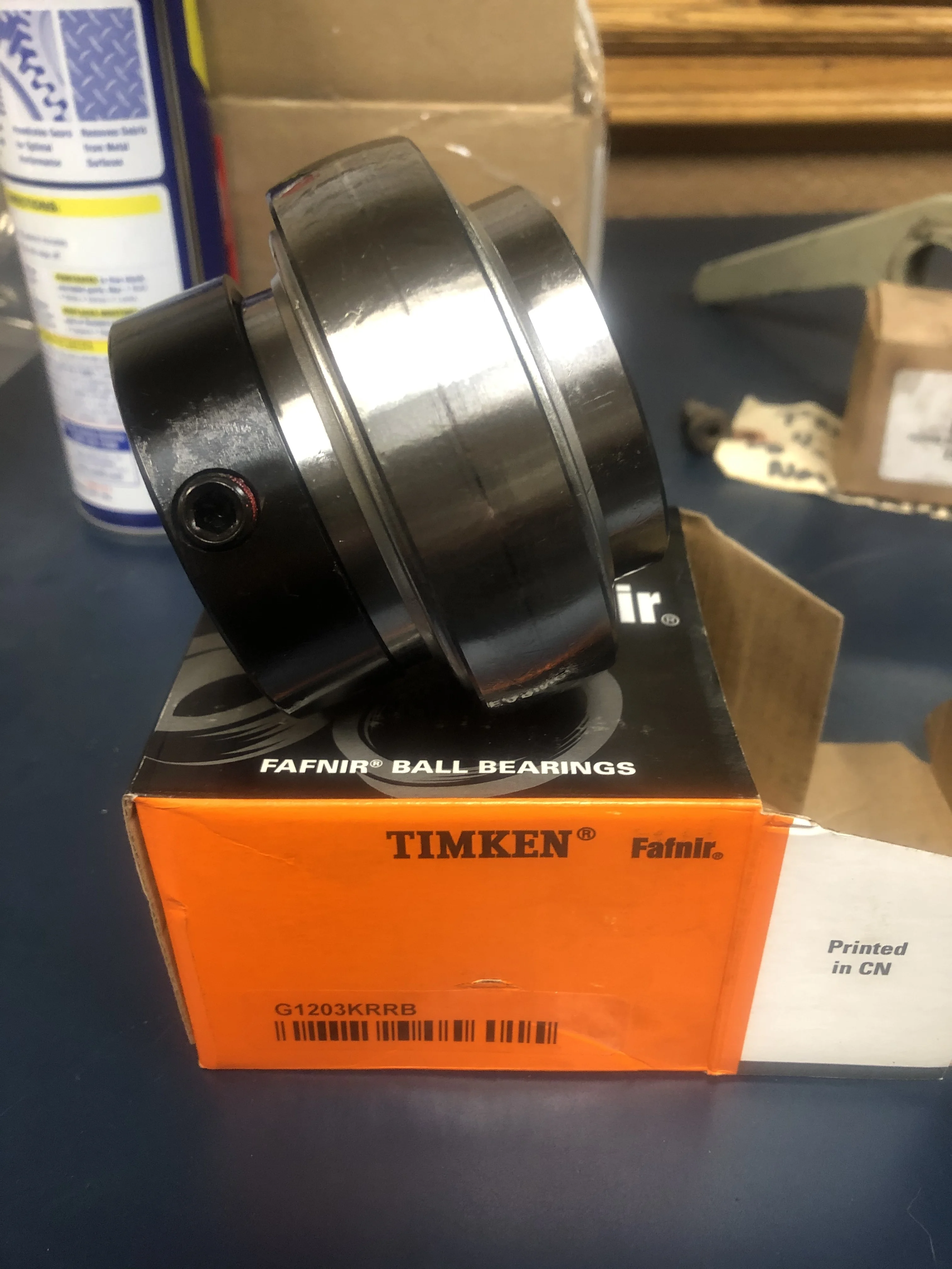 Insert Bearings Y-Bearing with Grub Screws - High Precision