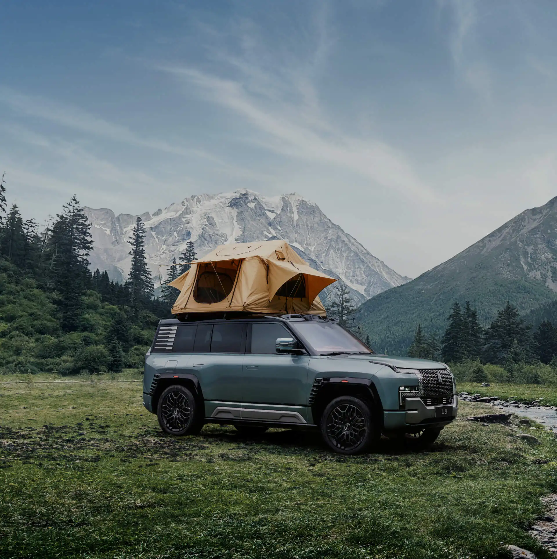 Byd Yangwan Yang Vang U8 New Off-road Jeep Byd Yangwang U8 Electric Car 4x4 Byd Yangwuang U8 Byd ...