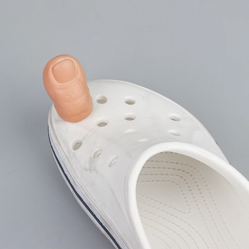 Toe Shoe Charms Big Toe Croc Charm With Hairy,Ugly Croc Toe Charms,Diy ...