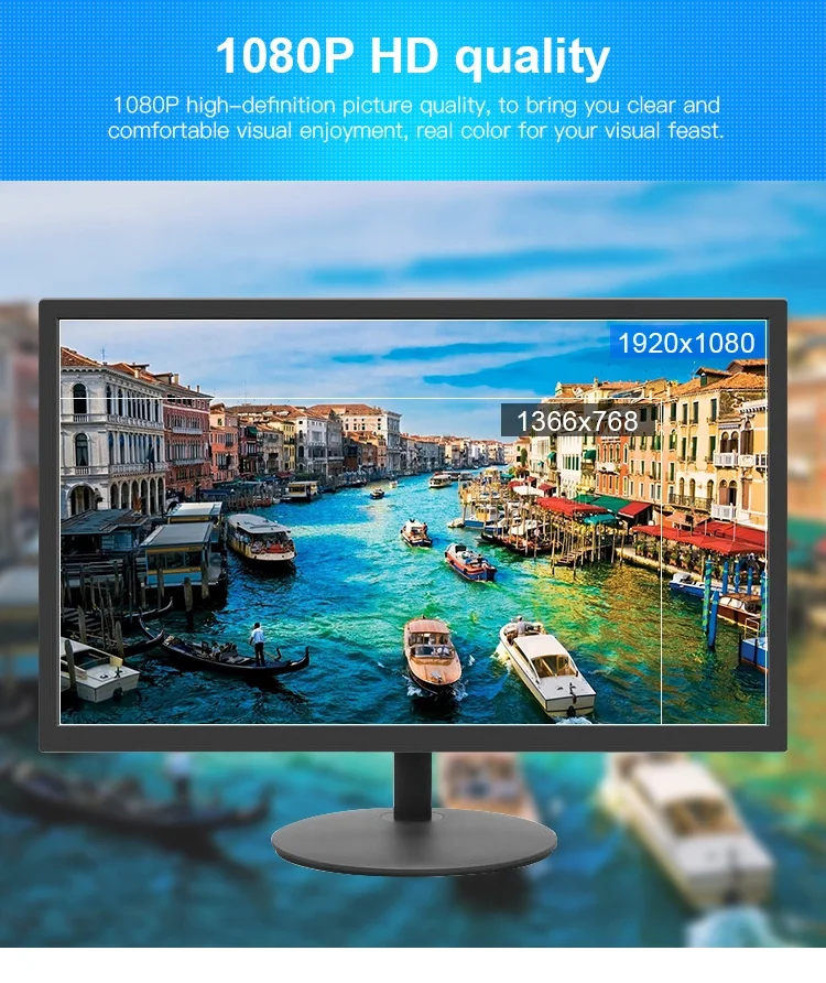 Cheap 22 Inch Monitor 22" Computer Monitor / Led Monitor 22 - Buy Led ...