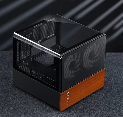 2025 JONSBO V12 MATX Case with Panoramic Glass, Two ARGB Fans, USB3.2 ...