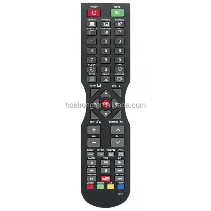Hostrong New Replacement High Quality Qt1f Remote Control For Smart Tv ...