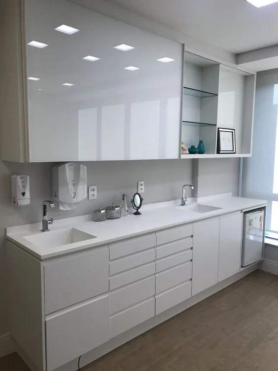 Luxury Spa Display Case - Beauty Store Design Medical Spa Shelving
