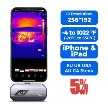 Topdon Tc002 New Arrival Ios Use Thermography Measurement Mini Mobile ...